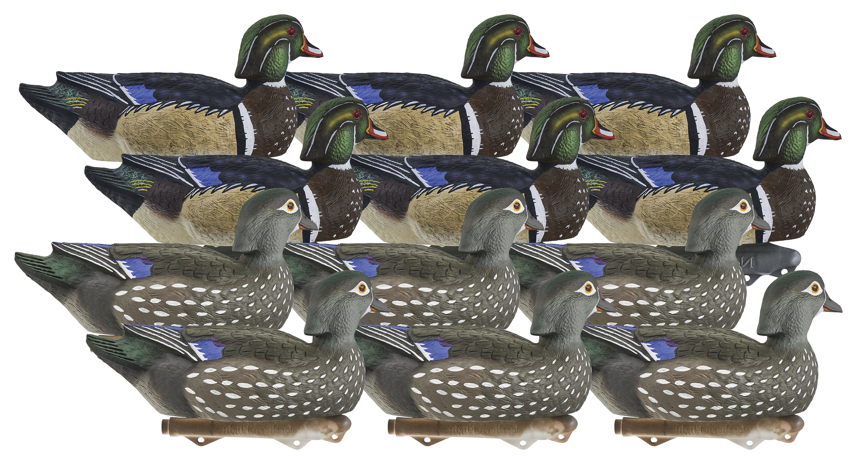 Northern Flight Big Spread Wood Duck Decoys 12 Pack | Cabela's
